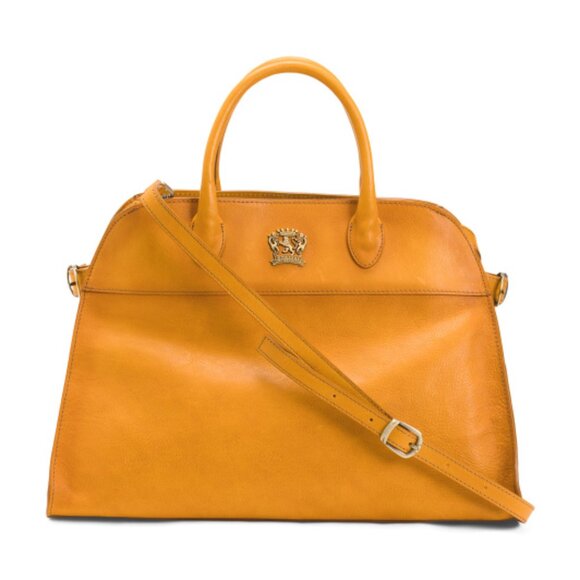 Pratesi | Bags | Nwt Pratesi Made In Italy Leather Large Side Buckle ...